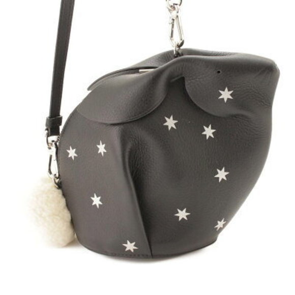 Loewe | Bags | Loewe Bunny Stars Rabbit Mini Shoulder Bag Black | Poshmark